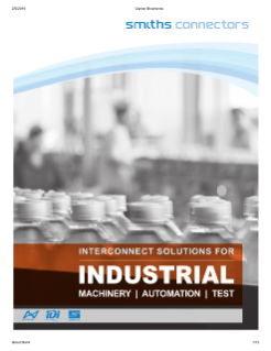 Smiths Interconnect Industrial Solutions | TTI, Inc.